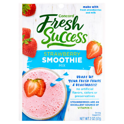 Concord Fresh Success Strawberry Smoothie Mix, 2 oz - ShopRite