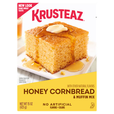 Krusteaz Honey Cornbread & Muffin Mix, 15 oz - ShopRite