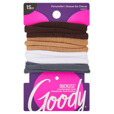 Goody Ouchless Ponytailer Java Bean, 15 count