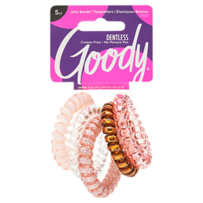 Goody Trend Blush Pink Coil Elastic, 5 count - ShopRite
