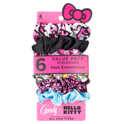 Goody Hello Kitty Scrunchies, 6 count - ShopRite