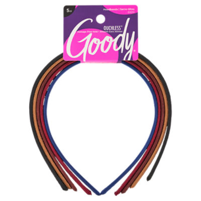 Goody Shoestring Headbands, 5 count - The Fresh Grocer
