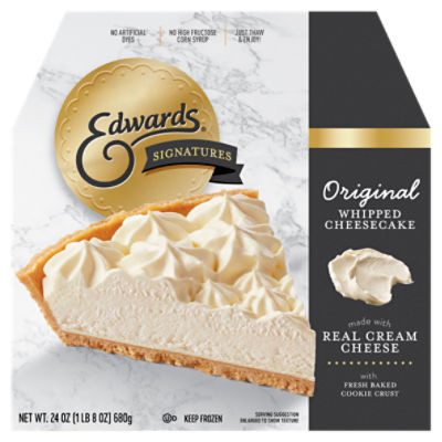 Edwards Original Whipped Cheesecake, 24 oz - The Fresh Grocer