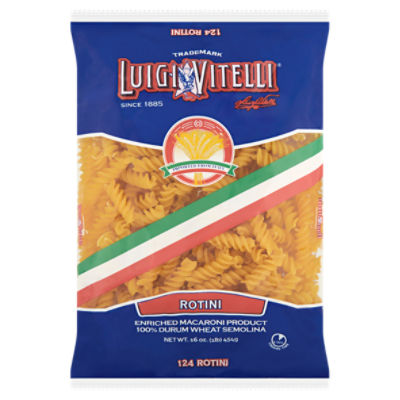 Luigi Vitelli 124 Rotini Pasta, 16 oz - ShopRite