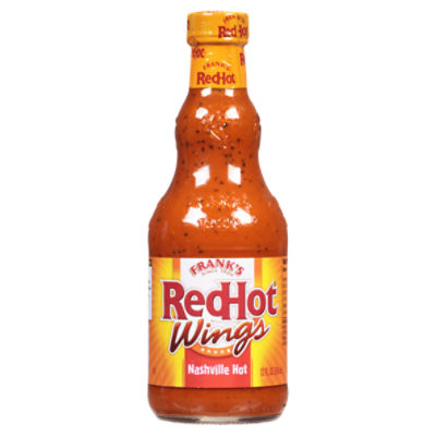 Frank's RedHot Nashville Hot Wing Sauce , 12 fl oz - The Fresh Grocer