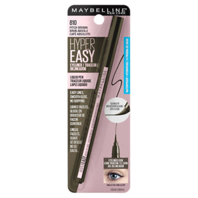 Maybelline New York Hyper Easy 810 Pitch Brown Waterproof Liquid Pen ...