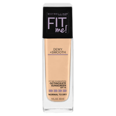 Maybelline New York Fit Me! 125 Nude Beige Octinoxate Sunscreen ...