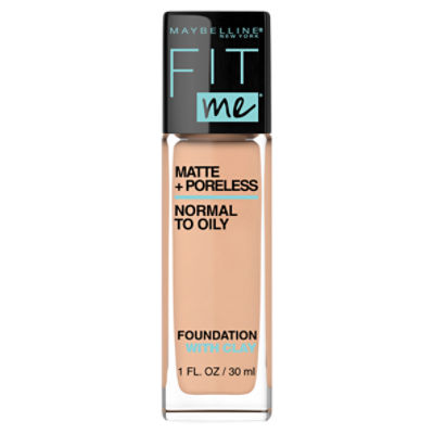 Maybelline New York Fit Me Matte + Poreless 130 Buff Beige Foundation ...