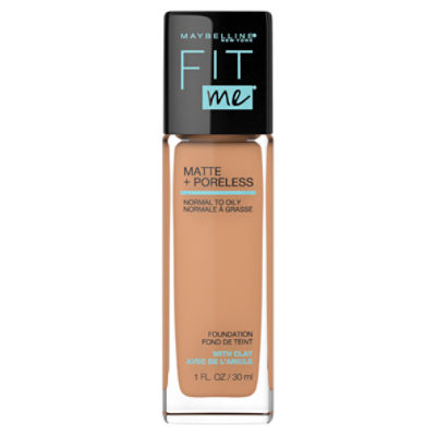 Maybelline New York Fit Me 322 Warm Honey Matte + Poreless Foundation ...