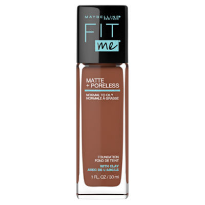 Maybelline New York Fit Me 365 Nutmeg Matte + Poreless Foundation, 1 fl ...