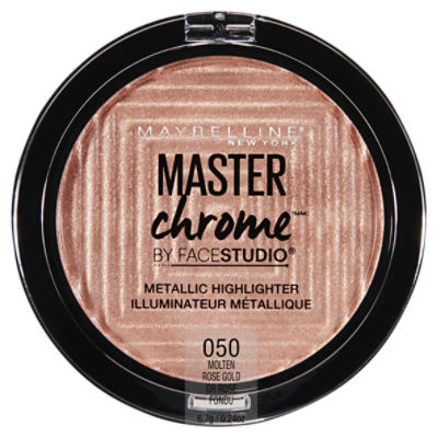 Maybelline New York Master Chrome by Facestudio 050 Molten Rose Gold ...