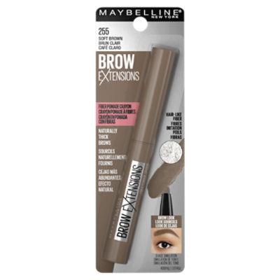 Maybelline New York Brow Extensions 255 Soft Brown Fiber Promade Crayon ...