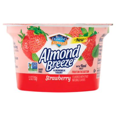 Blue Diamond Almonds Almond Breeze Strawberry, Almondmilk Yogurt