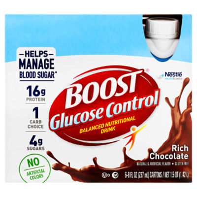 Boost Glucose Control - Chocolate Sensation, 48 fl oz - Fairway