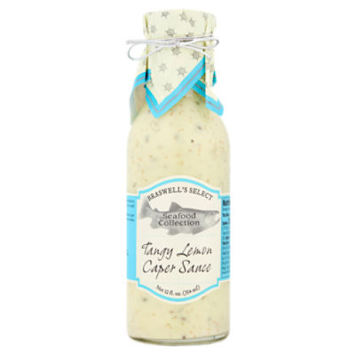 Braswell's Select Seafood Collection Tangy Lemon Caper Sauce, 12 fl oz ...