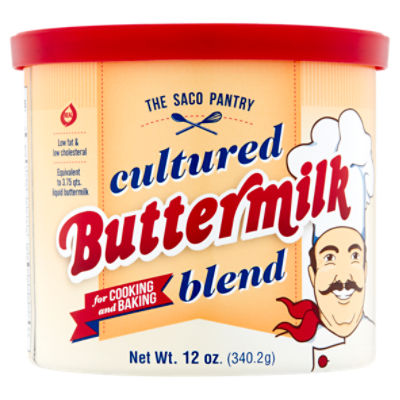 The Saco Pantry Cultured Buttermilk Blend, 12 oz - ShopRite