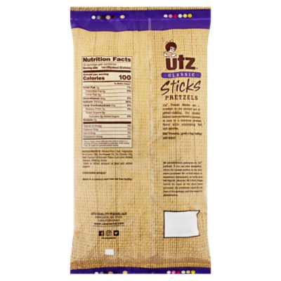 Utz Pretzel Nutrition Label Besto Blog