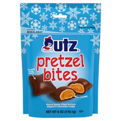 6 Oz Utz Milk Chocolate Peanut Butter Pretzel Bites