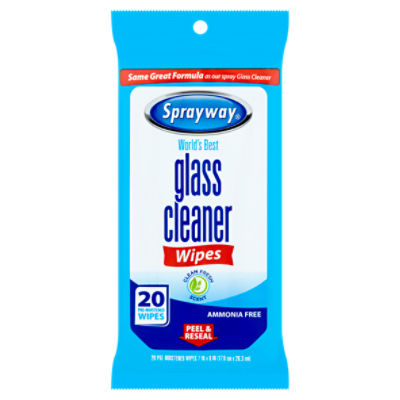 Sprayway Glass Cleaner Wipes, 20 count - ShopRite
