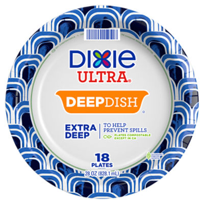 DIXIE ULTRA® DEEP DISH, 9 IN 18 CT - ShopRite