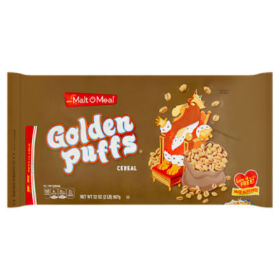 Malt O Meal Golden Puffs Cereal Super Size, 32 oz