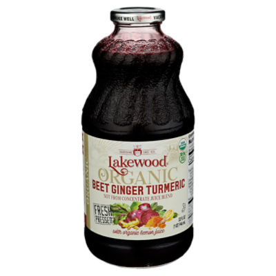 Lakewood Organic Beet Ginger Turmeric with Organic Lemon Juice, 32 fl ...