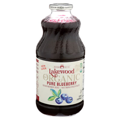 Lakewood Organic Pure Blueberry Juice, 32 fl oz - Fairway