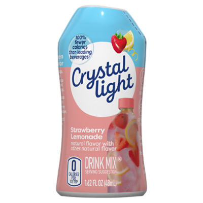 Crystal Light Liquid Strawberry Lemonade Drink Mix, 1.62 fl oz Bottle ...