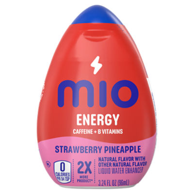 MiO Energy Strawberry Pineapple Smash Liquid Water Enhancer Drink Mix ...