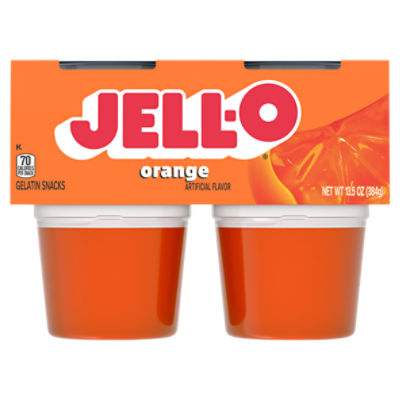 Jell-O Original Orange, Gelatin Snacks