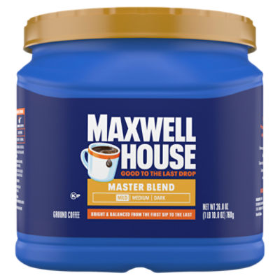Maxwell House Master Blend Light Ground Coffee, 26.8 oz - ShopRite