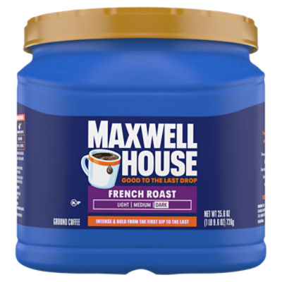Maxwell House French Roast Dark Ground Coffee, 25.6 oz - The Fresh Grocer