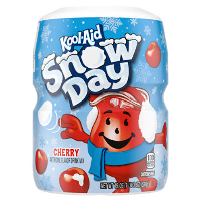 Kool-Aid Cherry Drink Mix, 19 oz Canister - Price Rite