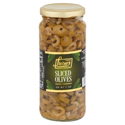 Lieber's Sliced Passover Olives, 7 oz - ShopRite