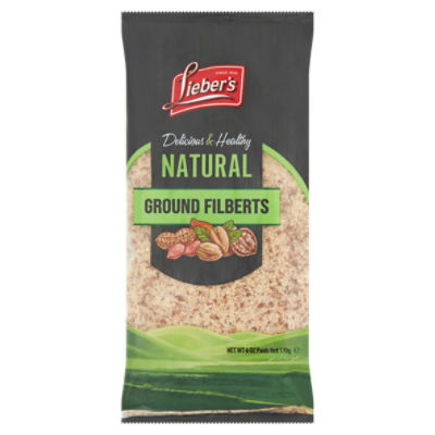 Lieber's Delicious & Healthy Natural Ground Filberts, 6 oz - Fairway