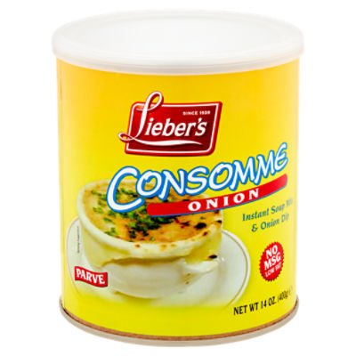 Lieber's Consomme Onion Instant Soup Mix & Onion Dip, 14 oz - ShopRite
