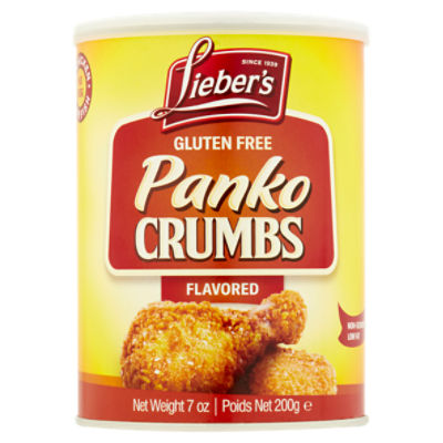 Lieber's Flavored Gluten Free Panko Crumbs, 7 oz - ShopRite