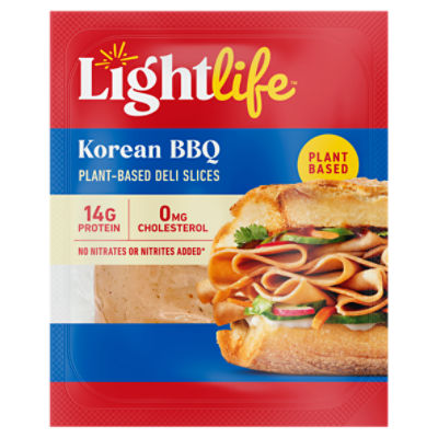 Lightlife Korean BBQ Plant-Based Deli Slices, 5.5 oz - ShopRite