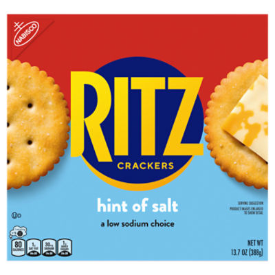 Nabisco Ritz Hint of Salt Crackers, 13.7 oz