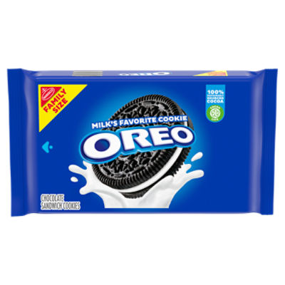 Nabisco Oreo Milk's Favorite Cookie Chocolate Sandwich Cookies Family ...