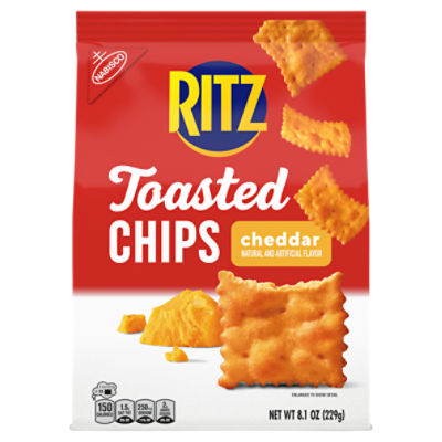 Nabisco Ritz Cheddar Toasted Chips, 8.1 oz