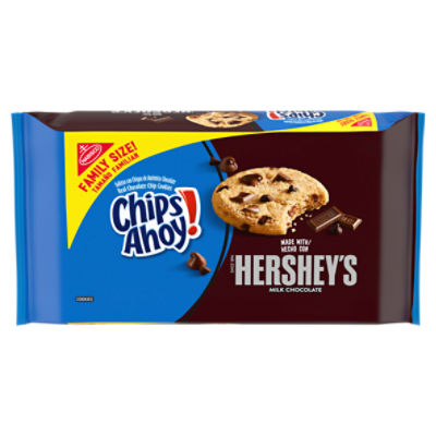 Nabisco Chips Ahoy! Hershey's Milk Chocolate Cookies Family Size!, 14. ...
