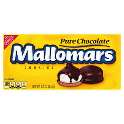 Mallomars Pure Chocolate Cookies, 8.2 oz - The Fresh Grocer