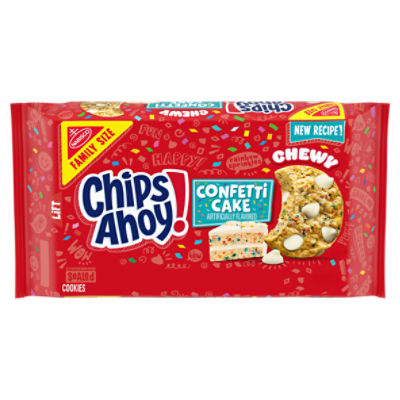 CHIPS AHOY! Chewy Confetti Cake Cookies with Rainbow Sprinkles ...