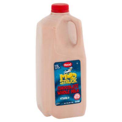 Hood Moo Struck Chocolate Whole Milk, half gallon - ShopRite