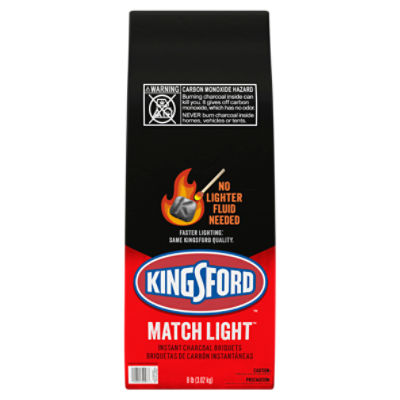 Kingsford Match Light Instant Charcoal Briquettes, BBQ Charcoal for ...