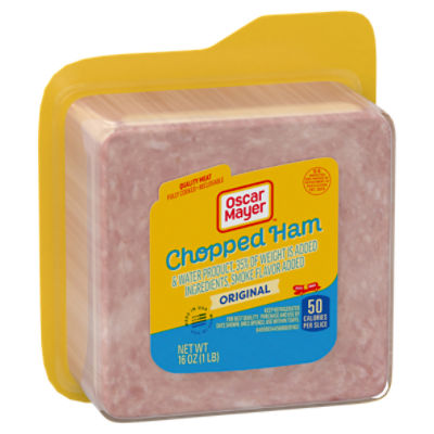 Oscar Mayer Water Product Sliced Lunch Meat Chopped Ham
