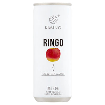 Kimino Ringo Sparkling Water, 8.45 fl oz - Fairway