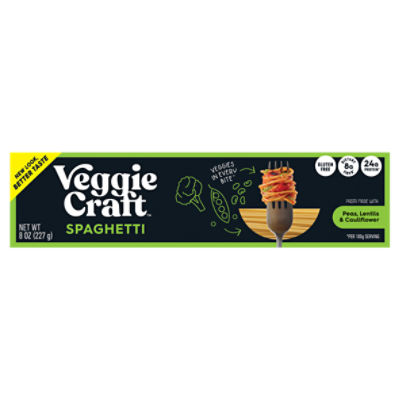 Veggiecraft Farms Spaghetti Pasta Made with Cauliflower, 8 oz - ShopRite