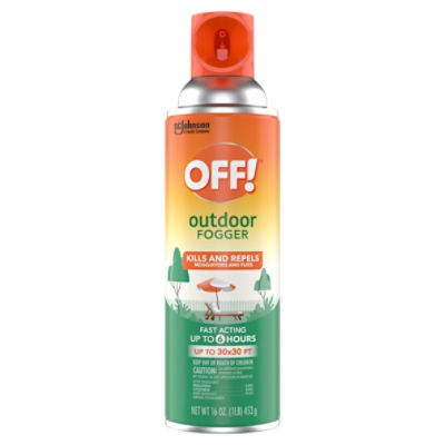 OFF! Outdoor Insect Fogger, 16 oz, 1 CT, Mosquito Fogger, Up to 6 hrs ...
